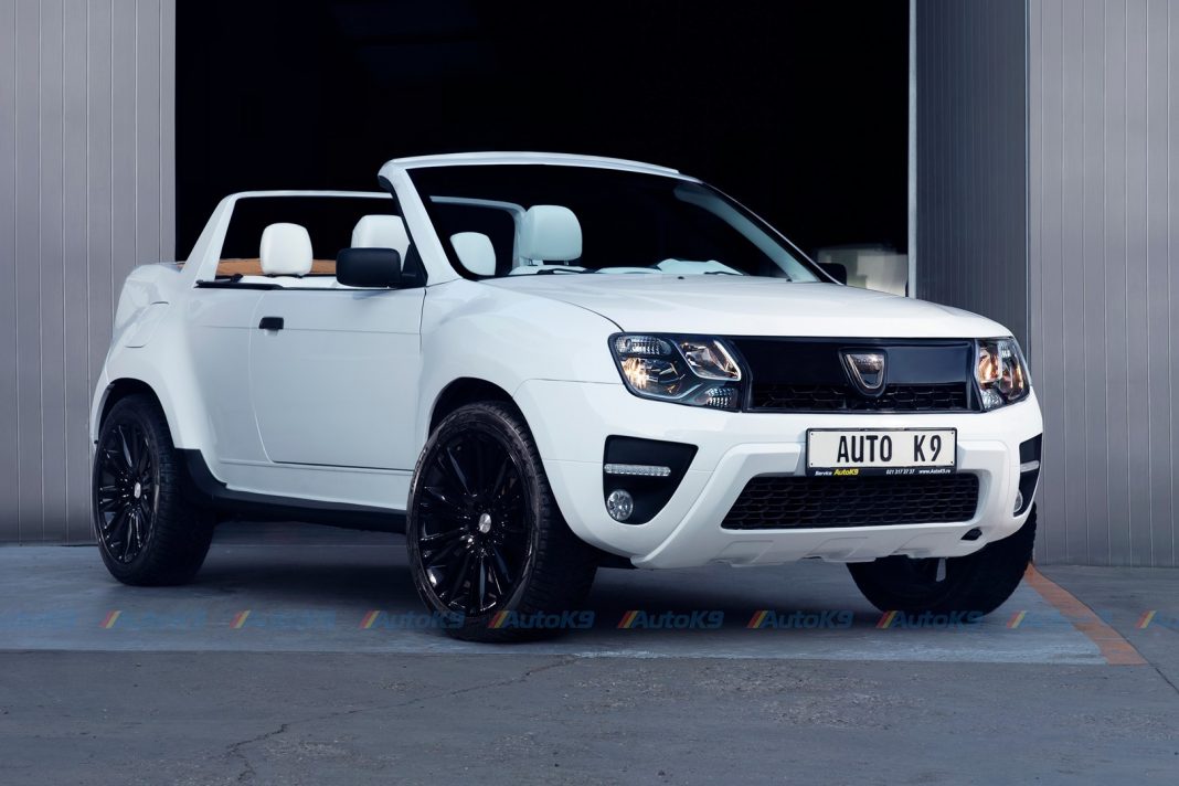 A apărut Dacia Duster Cabrio! Imagini în premieră! Are interior de iaht ...